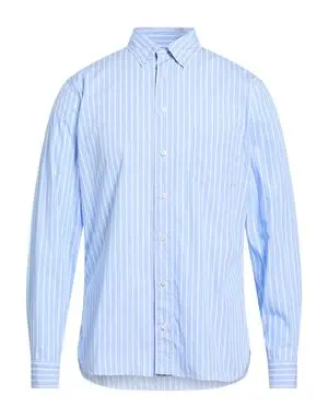 Tagliatore Shirt Azure Size Cotton