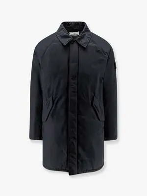 Stone Island Micro Reps Padded Long Jacket