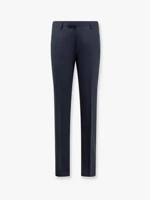 LARDINI Stretch Wool Trousers