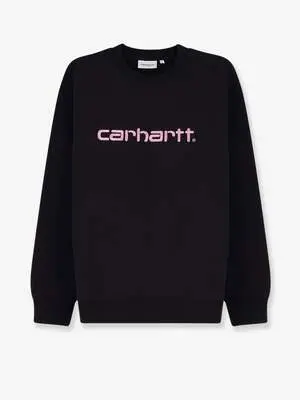 Carhartt Work In Progress Carhartt Cotton Blend Sweatshirt With Logo Embroidery