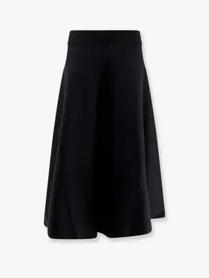 NUDE Knitted Long Skirt - Black