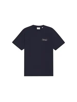LES DEUX Orchard T-shirt - Blue