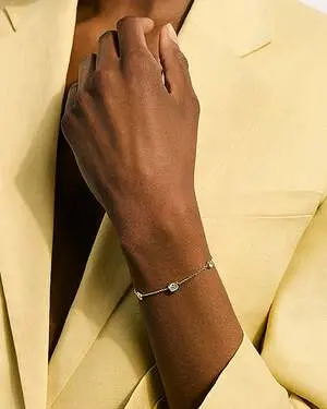 John Hardy Lovestruck Diamond Station Bracelet