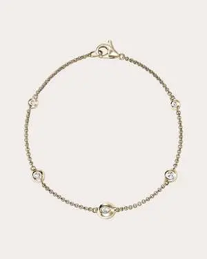 John Hardy Lovestruck Diamond Station Bracelet