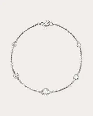 John Hardy Diamond Lovestruck Station Bracelet In Sterling - Silver