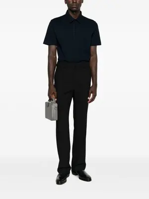 Brioni Piquet Cotton Polo Shirt