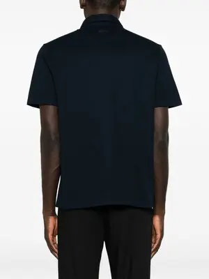 Brioni Piquet Cotton Polo Shirt