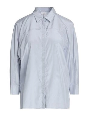Peserico Shirt Slate Size Silk, Cotton - Blue