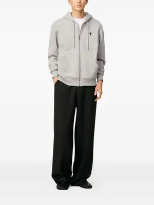 AMI Paris De Coeur Cotton Hoodie