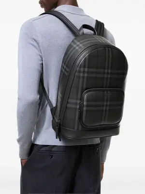 Burberry Check Backpack