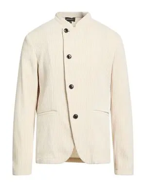 Emporio Armani Jacket Cream Size Polyester, Elastane
