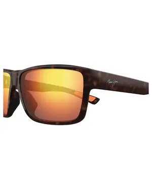 Maui Jim Hawaii Lava Uila Rectangular Sunglasses