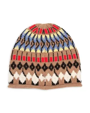 Polo Ralph Lauren Chunky Knit Fair Isle Beanie