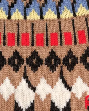 Polo Ralph Lauren Chunky Knit Fair Isle Beanie