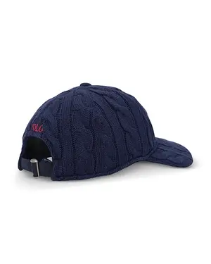 Polo Ralph Lauren Polo Ralph Lauren Classic Cable Knit Cap Navy