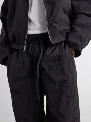 NAHMIAS Logo-appliquéd Straight-leg Shell Sweatpants