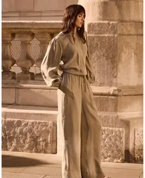 Mint Velvet Utility Wide Leg Trousers