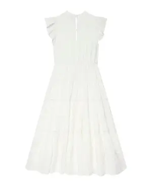 Mint Velvet Cotton Cheesecloth Tiered Maxi Dress