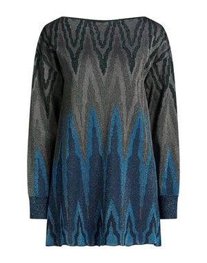 CIRCUS HOTEL Sweater Size Viscose, Polyamide, Metallic Fiber, Polyester - Blue