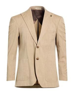 SUIT SARTORIA Blazer Camel Size Linen, Pes, Viscose, Elastane - Beige