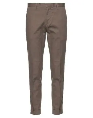 Emporio Armani Tailored Cotton Elastane Pants - Beige