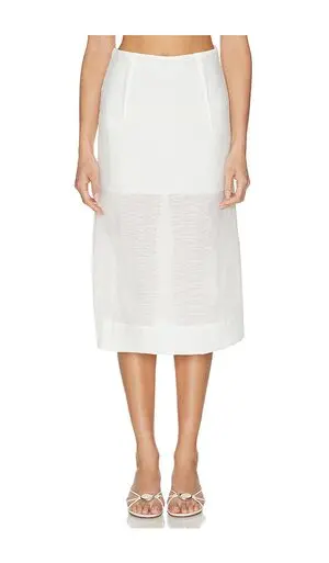 THE GARMENT Thetis Skirt In Ivory