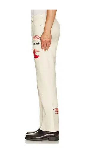 SAMUEL ZELIG Service Pant In White