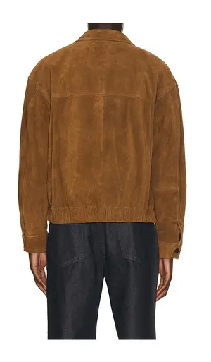 LE17SEPTEMBRE Cow Suede Zip Blouson