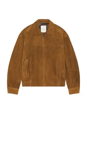 LE17SEPTEMBRE Cow Suede Zip Blouson