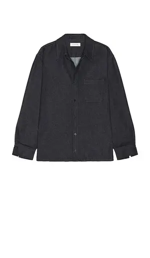 LE17SEPTEMBRE Denim Over Shirt In Blue