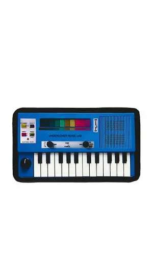 Undercover Piano Pouch In Blue - Black