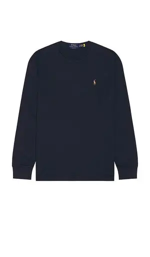 Polo Ralph Lauren Soft Touch Long Sleeve T-shirt In Blue