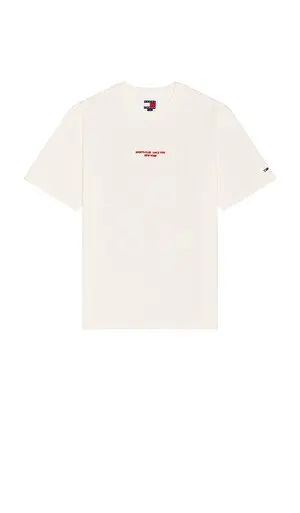 Tommy Hilfiger Relaxed Sailboat Tee In White