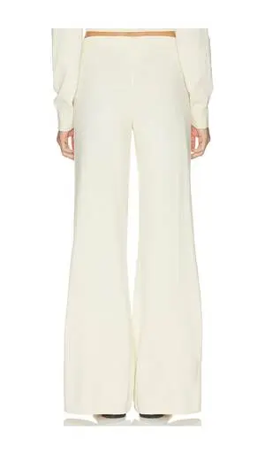 Eterne Cotton Cashmere Wide Leg Lounge Pant