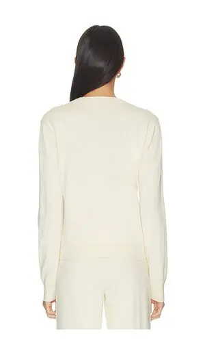 Eterne Cotton Cashmere V-neck Sweater