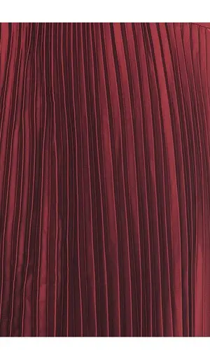 Astr The Label Pleated Drop Waist Dress