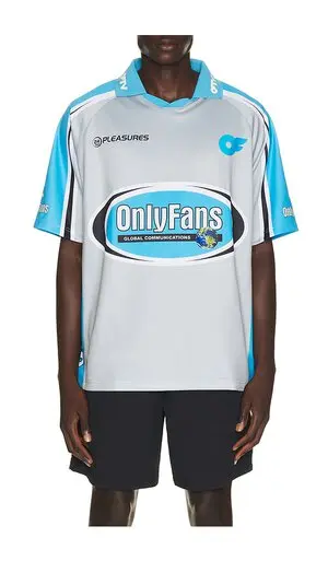 PLEASURES X Onlyfans Jersey - Blue