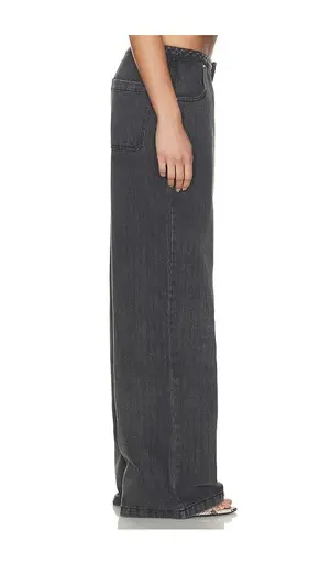 BY.DYLN Santal Jeans In Grey