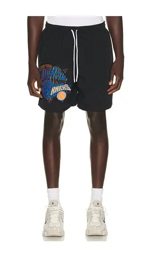 Mitchell & Ness Nba New York Knicks Shorts - Black