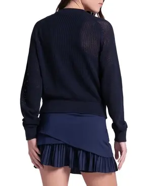 Lucky In Love Aero Pointelle Sweater