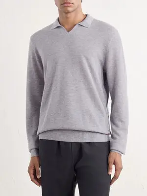 Orlebar Brown Bresson Cashmere Polo Shirt