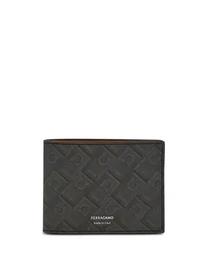 FERRAGAMO Monogram Wallet - Nero