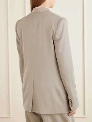 Stella McCartney Double-breasted Oversized Wool-twill Blazer