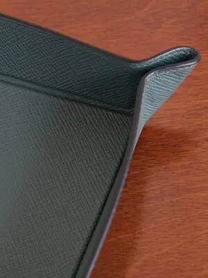 Smythson Panama Leather Trinket Tray