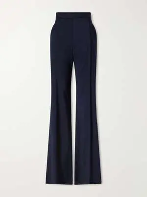 VIVIENNE WESTWOOD Serge Pleated Wool Flared Pants