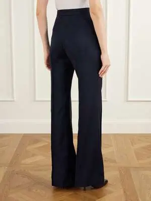 VIVIENNE WESTWOOD Serge Pleated Wool Flared Pants