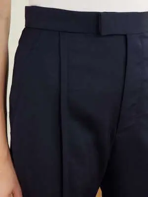 VIVIENNE WESTWOOD Serge Pleated Wool Flared Pants