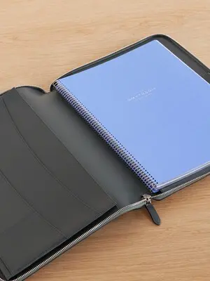 Smythson Panama Leather A4 Folder