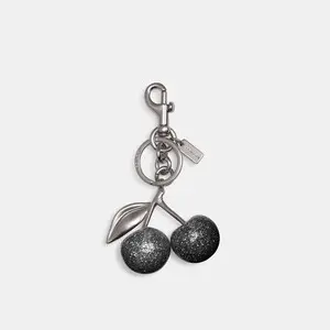 COACH OUTLET Cherry Bag Charm - Silver/silver