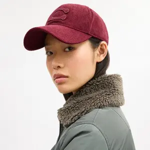 COACH OUTLET Coach Signature Patch Baseball Hat